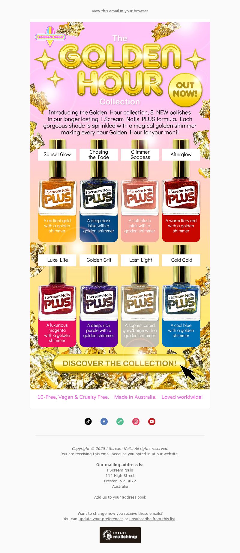 ALMOST SOLD OUT! Golden Hour Collection💫 8 NEW shades! - | Emails Nest