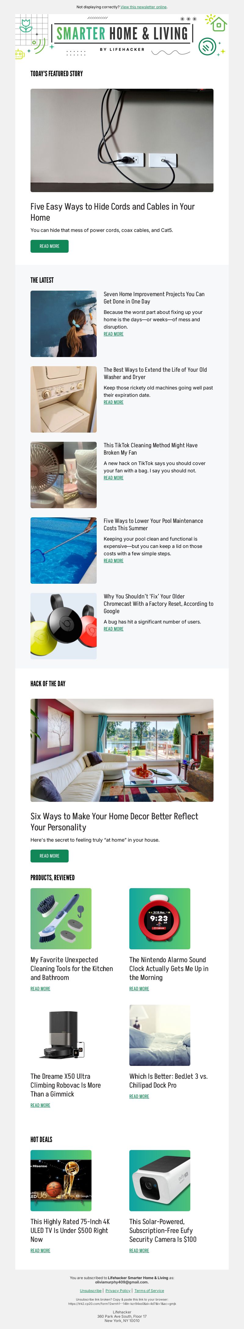 5 Easy Ways to Hide Cords and Cables in Your Home - | Emails Nest