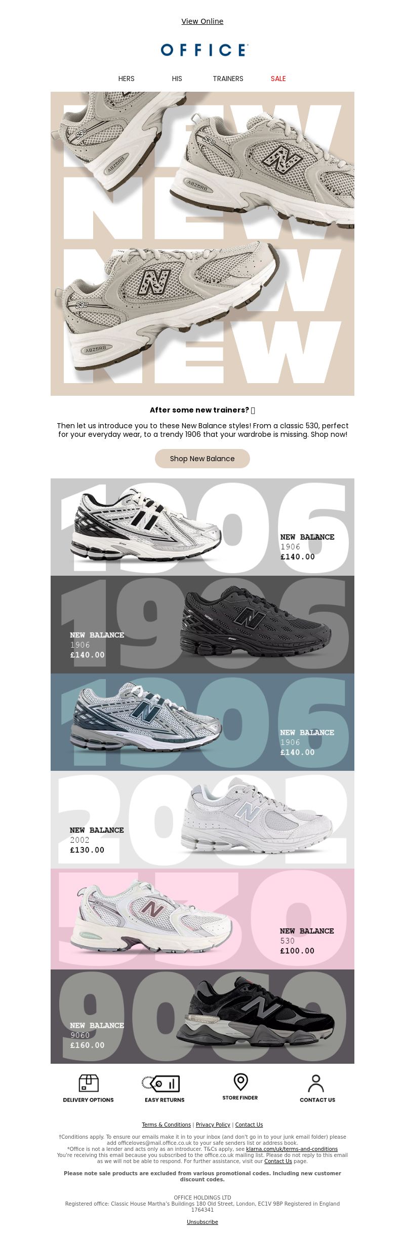 Looking for new NEW BALANCE? 👟 - Microsoft Office | Emails Nest
